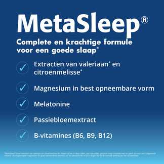MetaSleep® - Metagenics – Metagenics Belgium